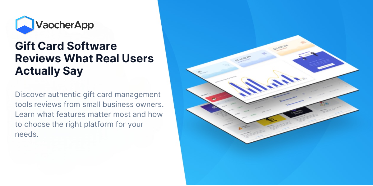 Gift Card Software Reviews What Real Users Actually Say | VaocherApp