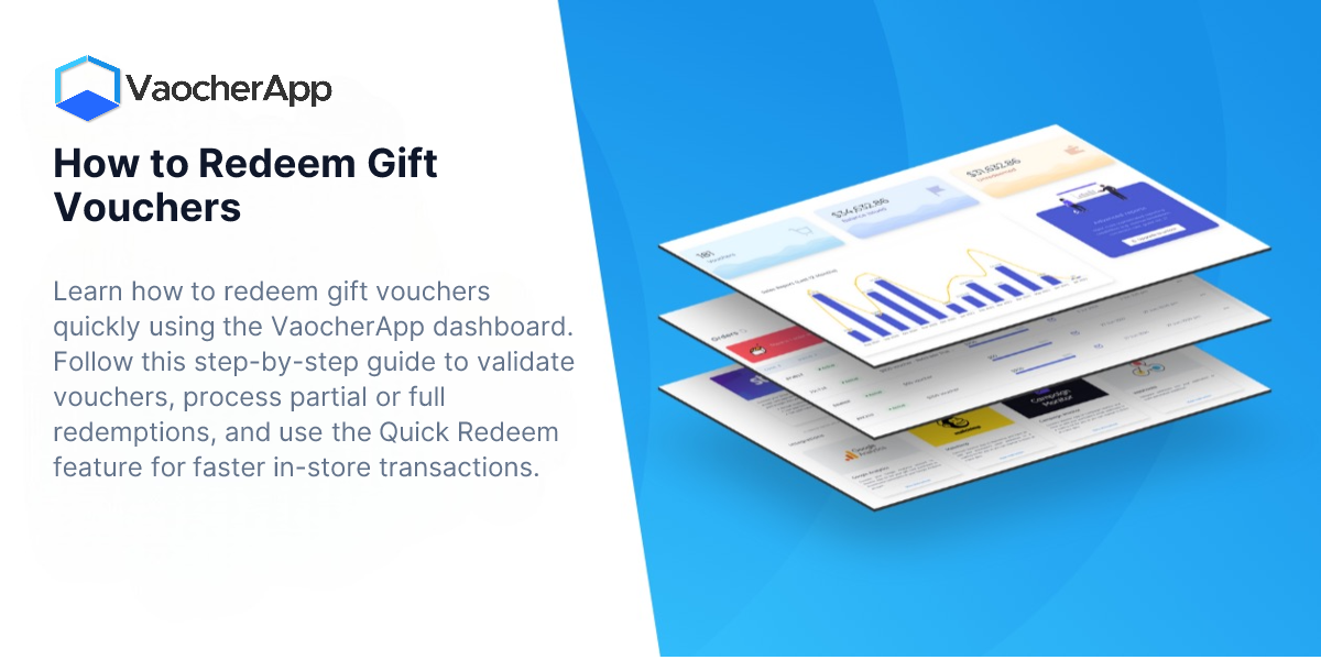 How to Redeem Gift Vouchers | VaocherApp